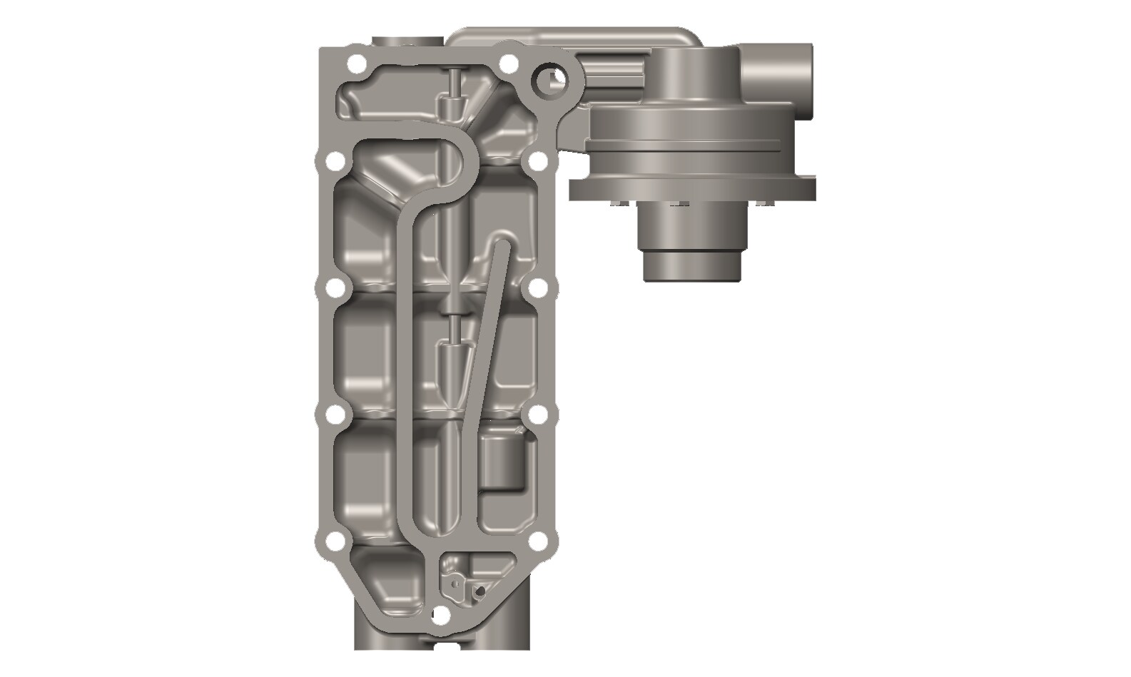 3974326 | Cummins® | Lubricating Oil Filter Head | Source One Parts Center