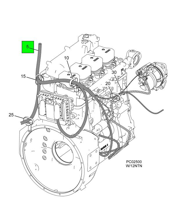 3683908C99 Navistar International | Engine Harness MWM SFC-I6 | Source ...