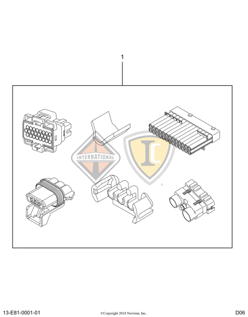 3610812C91 Navistar International | HARNESS ENGINE LCT TRANSMISSION ...