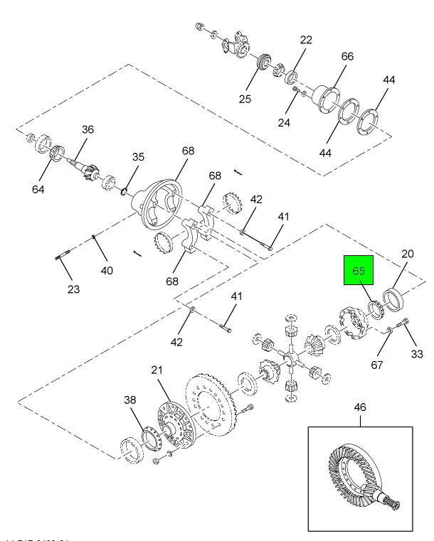 2613568C1 Navistar International | CONE BEARING PIION OUTER | Source ...