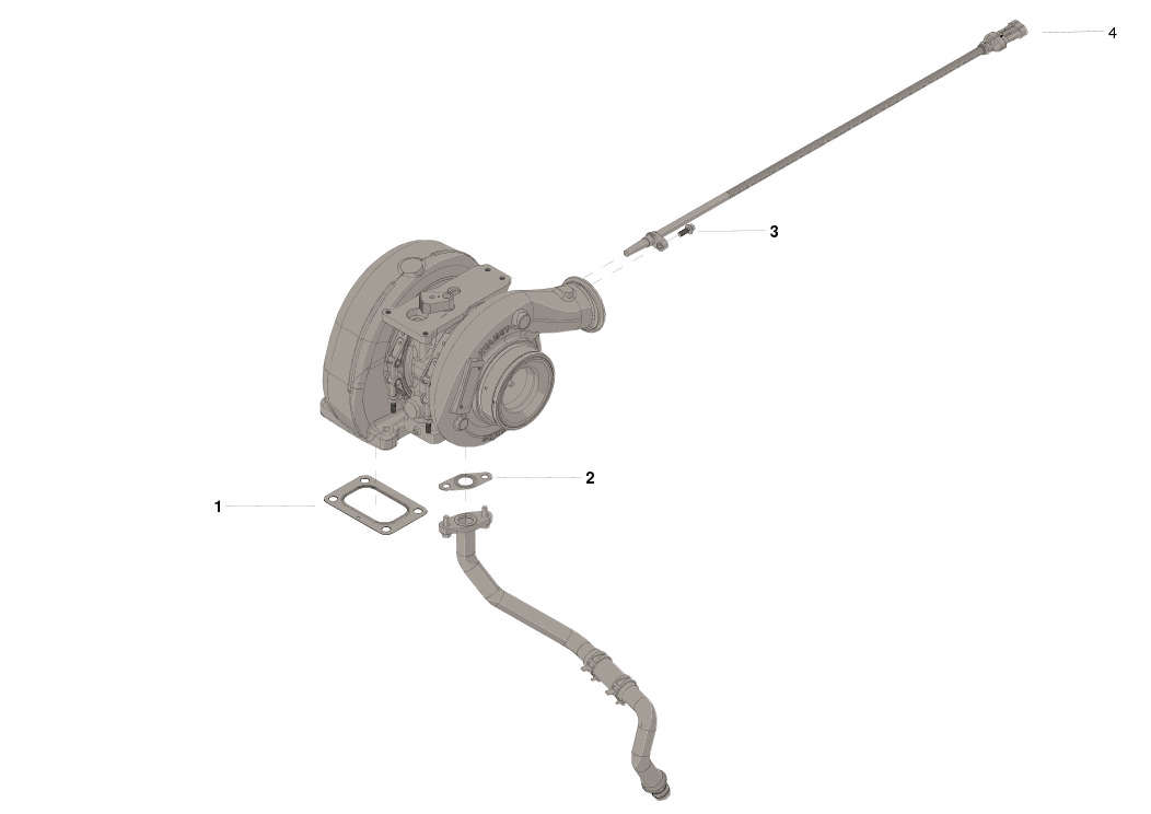 4309124 | Cummins® | Turbocharger Kit | Source One Parts Center