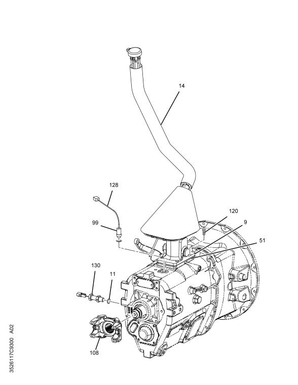 2503555C91 Navistar International | Major Transmission Overhaul Kit ...
