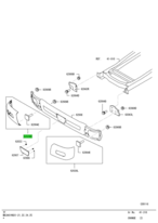 MK618527 Mitsubishi FUSO | Right Hand Front Bumper Cover | Source One ...