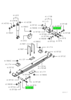 MK432737 Mitsubishi FUSO | Rear Suspension Spring Pin | Source One ...