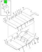 2225222C1 Navistar International | Pin Bolt 1/4 in Diameter x 1/4-3/8 ...