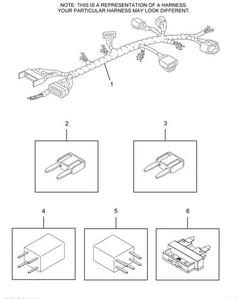 4053356F94 Navistar International | Chassis Harness with Entrance Door ...