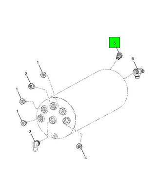 3825830C1 Navistar International | VALVE CHECK MA22 MALE X 3/8 | Source ...