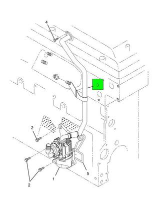 1888672C94 Navistar International | Coolant Return Tube Assembly Oil ...