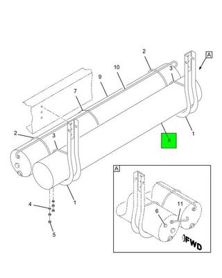 3530692C1 Navistar International | Primary Air-Pressure Tank Quick ...