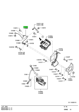 MK584727 Mitsubishi FUSO | Left Hand Front Brake Pickup Sensor | Source ...