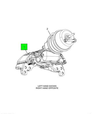 2523370C91 Navistar International | Brake Caliper with Pads | Source ...
