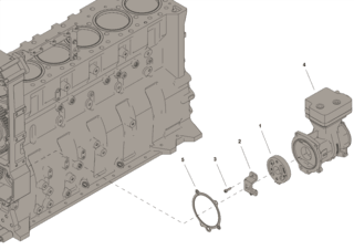 5579049RX | Cummins® | Air Compressor Kit | Source One Parts Center