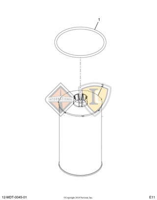 1878042C93 Navistar International | Fuel Filter Kit - 12 Pack | Source ...