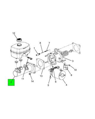 6042268C1 Navistar International | With Gasket Service Master Cylinder ...