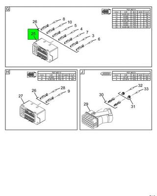 3687798C1 Navistar International | 58-Way Body Connector | Source One ...