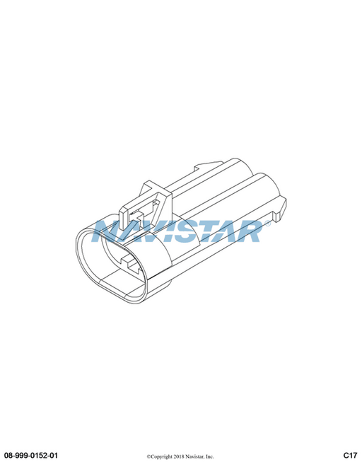 2031520C1 Navistar International | CONNECTOR BODY 2 WAY SEALED FEMALE ...