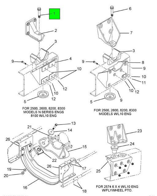 1663980C1 Navistar International | BOLT FLANGE HEAD - 2 Pack 1663980C1 Navistar International | BOLT FLANGE HEAD - 2 Pack