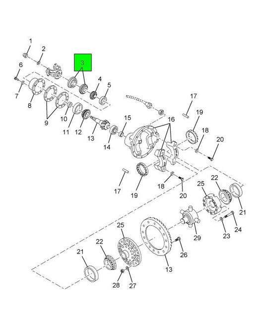 2590277C1 Navistar International | SEAL PINION OIL | Source One Parts ...