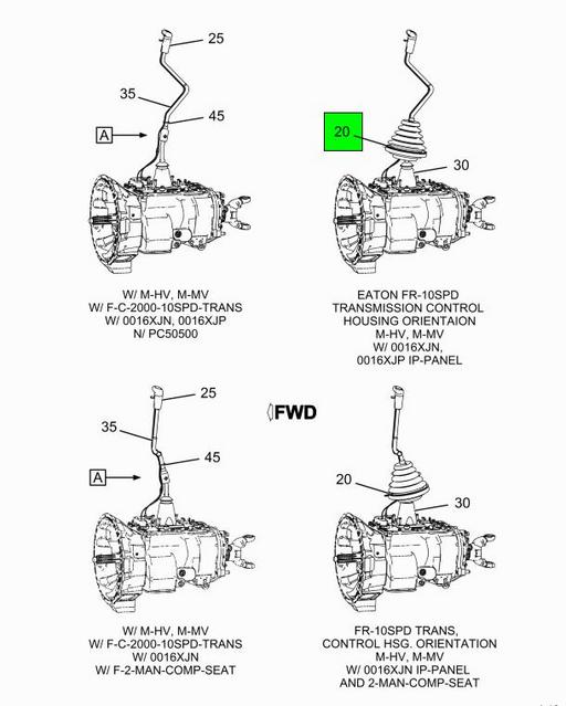 3675962C1 Navistar International | BOOT SHIFTER LOWER Y | Source One ...